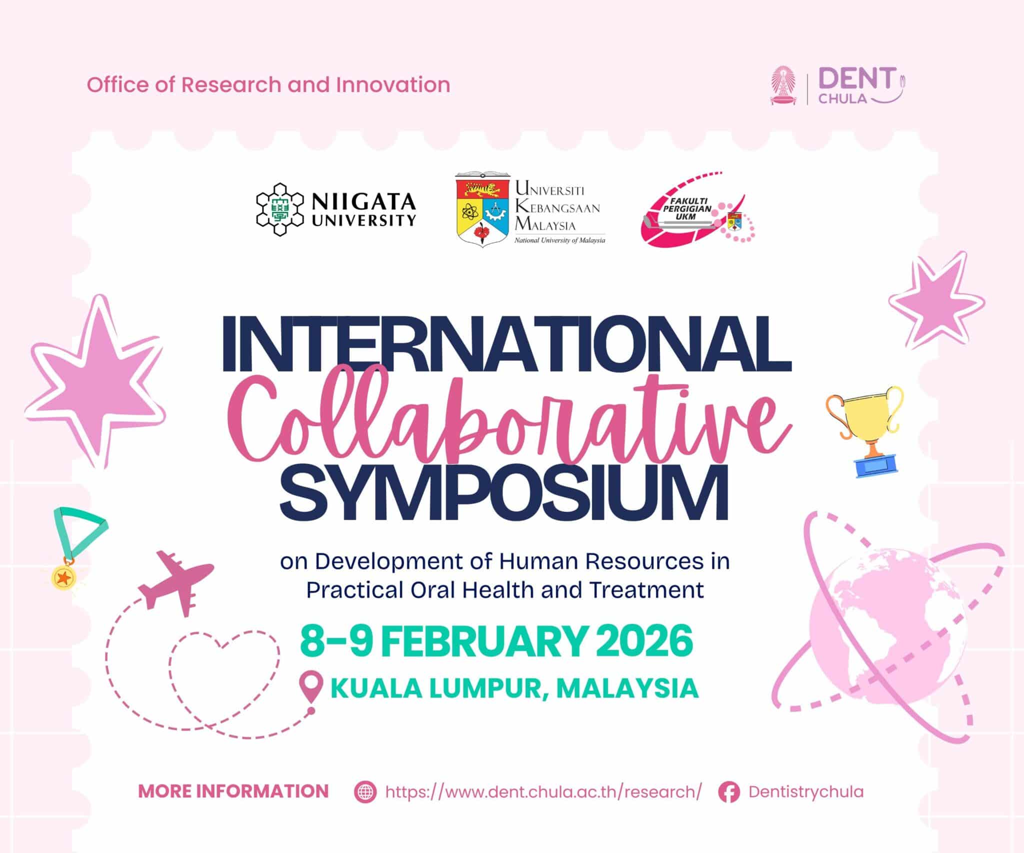 เปิดรับสมัครผู้แทนเข้าร่วมประกวดผลงานวิจัยในงาน International Collaborative Symposium 2026 ณ ...